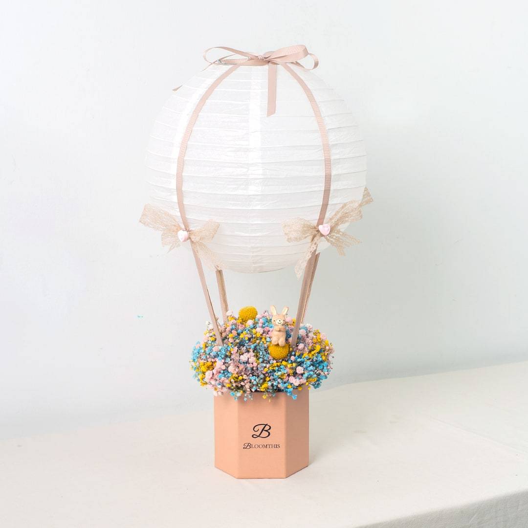 Nikko Baby's Breath Flower Box | Free Delivery | Bloomthis SG