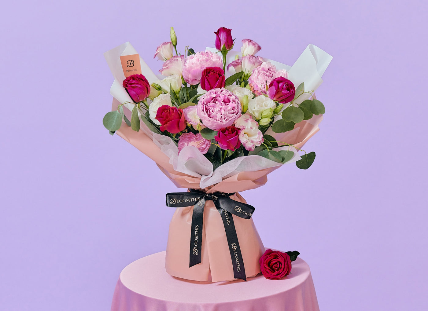 🌸 Luxurious Peony Flowers & Bouquets | Free Delivery | Bloomthis Singapore